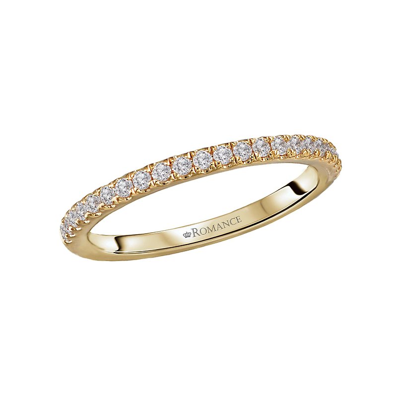 14K Yellow Gold Lab Grown Diamond Wedding Band, 1/4ctw. – Avant Garde